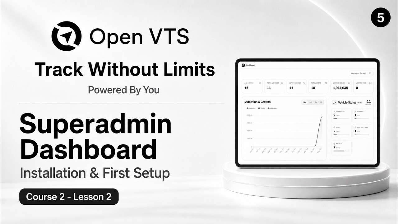 Open VTS Tutorial #5: Superadmin Dashboard Explained Step by Step