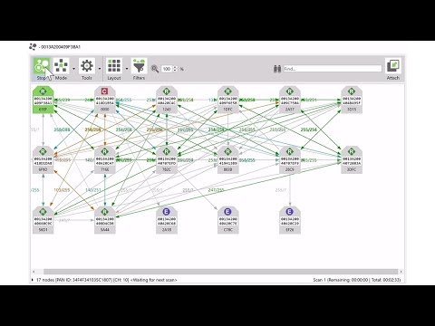 Digi XCTU Live Network Mapping Tool