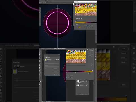 Neon Logo - Adobe Photoshop #short