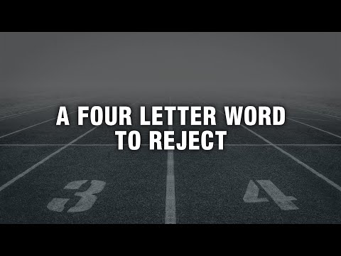 A Four Letter Word To Reject | Rev. Placido Lentini | May 23, 2021