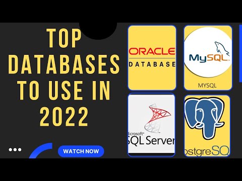 Top Databases to Use in 2022 |Best Database for future | Most commonly used Databases #database #sql