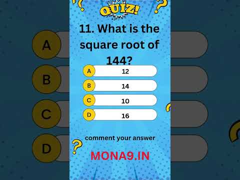 Find the Square Root of 144