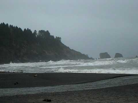 First Beach in Rainy Weather, 01/01/09