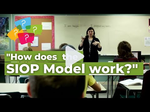 How does the SIOP Model work?