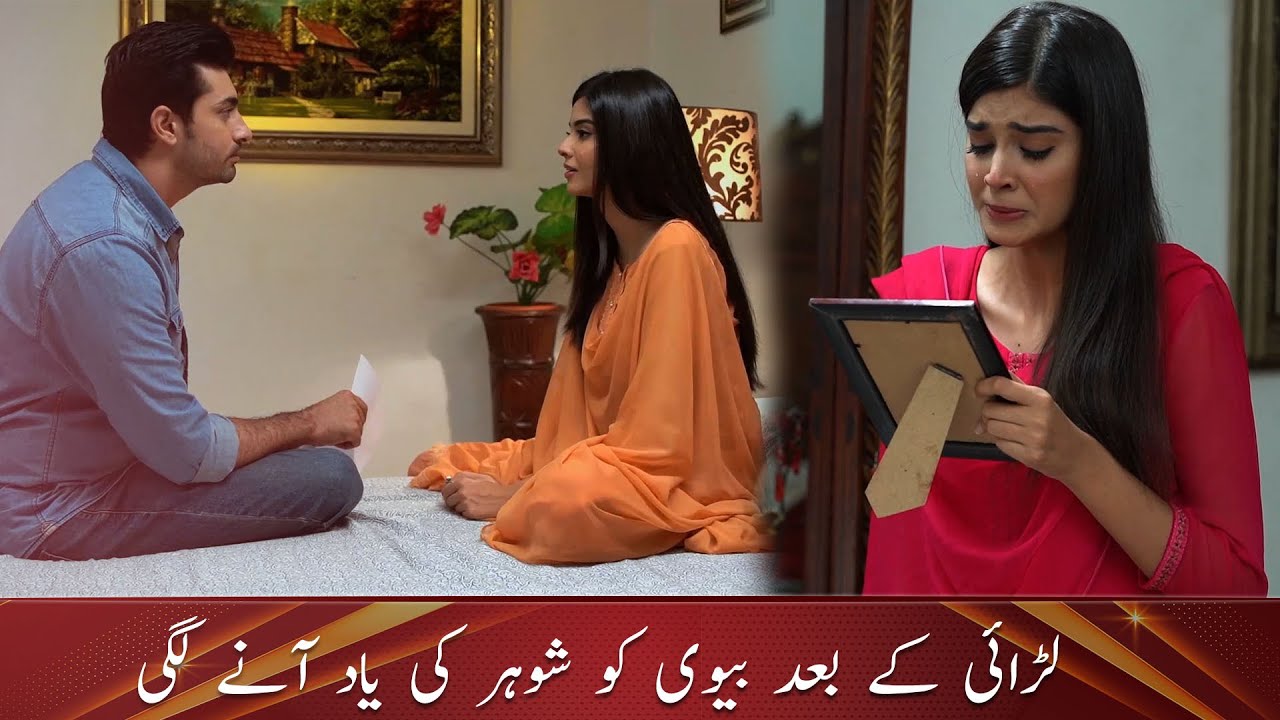 Larai Ke Baad Biwi Ko Shohar Ki Yaad Aane Lagi  | LTN FAMILY  Emaan | Pakistani Drama | DC2