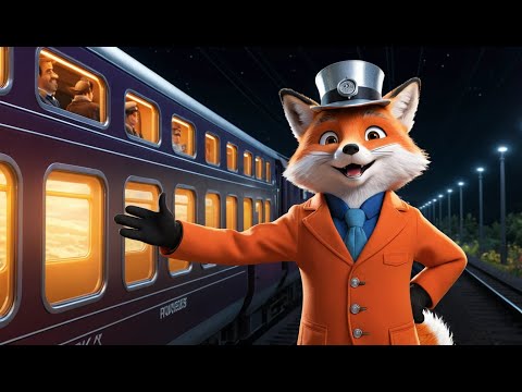 The Candy Cane Train That Went So Fast - Nursery Rhyme Song for Kids | Sweet and Speedy Adventure