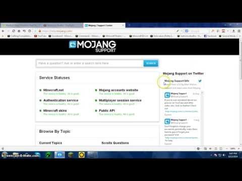 How to Contact Mojang Support