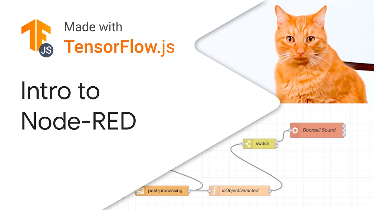 Node-Red: Visual coding for ML on Raspberry Pi and beyond - Made with TensorFlow.js