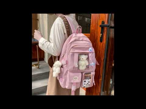 Japanese High School Girls Backpack School Bags For Teenage Girls Multi Pockets New Kawaii Backpack