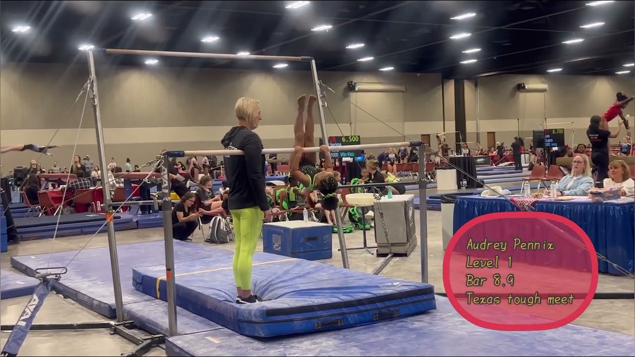 Gymnastic level 1 Bar routine 2022