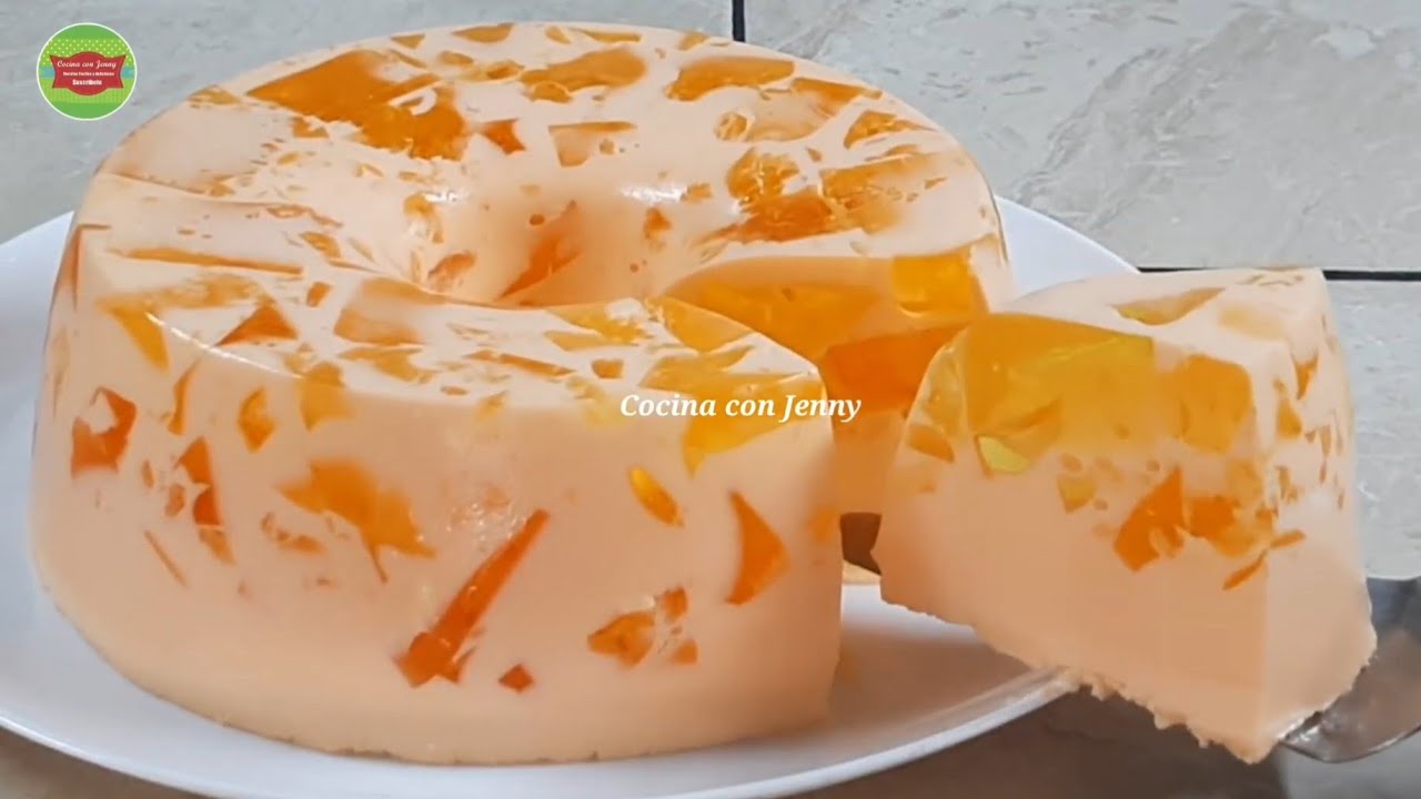 Gelatin with only 2 ingredients, extremely delicious, super easy and creamy