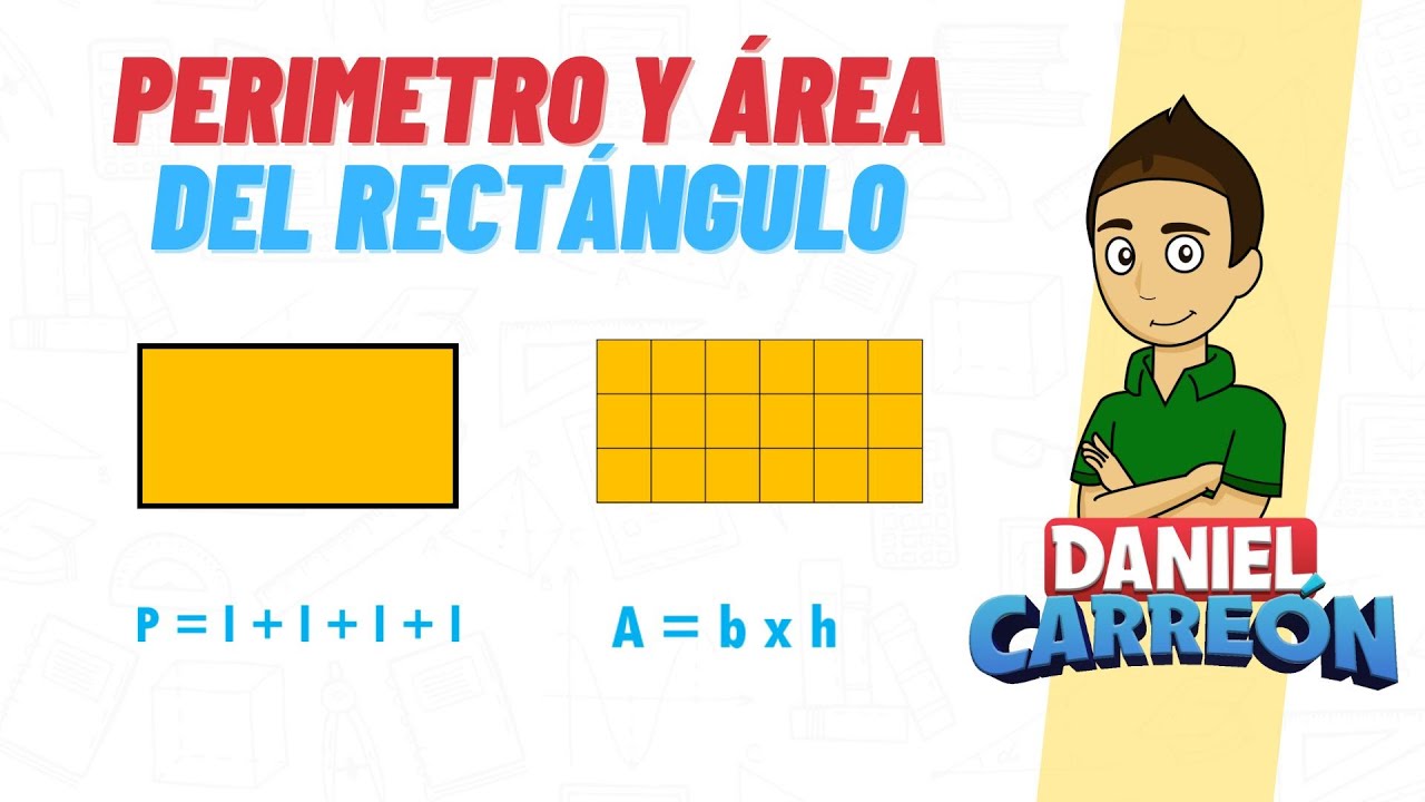 Perimeter and Area of ​​a Rectangle - Super Easy - For Beginners