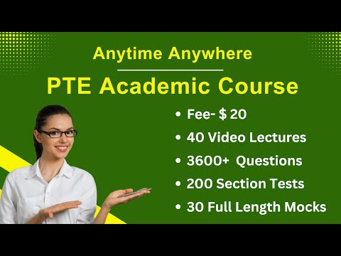 PTE Academic Course | Advanced Training and 230 Tests in just $20 #pteacademic #ptemocktest