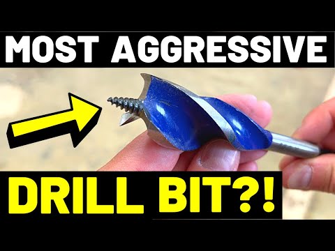FASTEST DRILL BIT For Drilling Large Holes?! (Speedbors Explained--How To Bore Large Holes Quickly!)