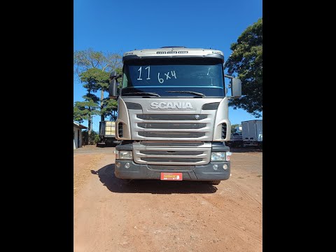 Scania G420 6x4 ano 2011,com ar condicionado.