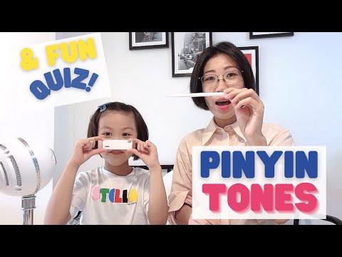 How to Pronounce the 4 Mandarin Tones (Closed Caption)