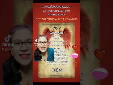 The 47th name of God, Asaliah and its Hebrew Letters