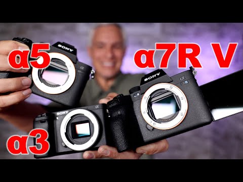 Sony's 2022 cameras: Sony a3, a5, a7R V & a9 II!