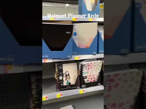 #walmart #walmartclearance #plannercommunity Planner Aisle at Walmart @YoYoFinds