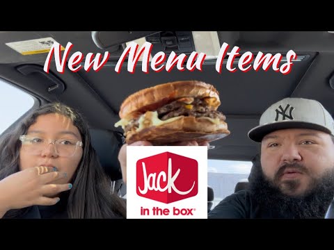 Trying Jack In The Box NEW menu items!