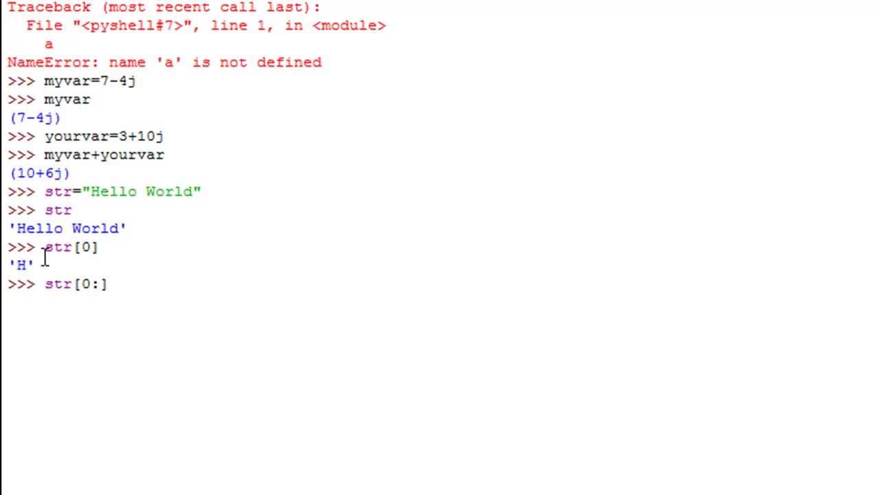 Python Programming Tutorial - 5: Numbers & Strings
