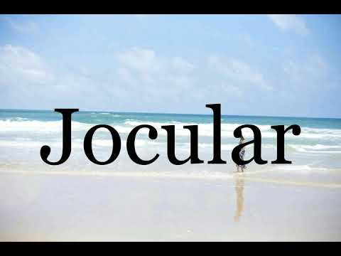 How To Pronounce Jocular🌈🌈🌈🌈🌈🌈Pronunciation Of Jocular