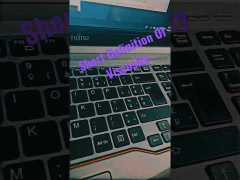 Viscosity Short definition English| Urdu | Hydraulic Engineering DAE 3rd year fluid Mechanics