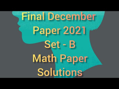 10th Class( Set - B ) Final December 2021, Math Paper Solutions #Term1#pseb#shorts