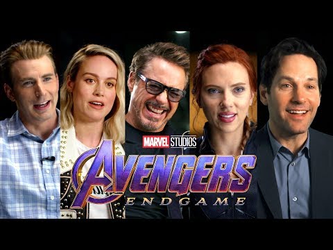 AVENGERS: ENDGAME Full Cast Interview (2019) Marvel