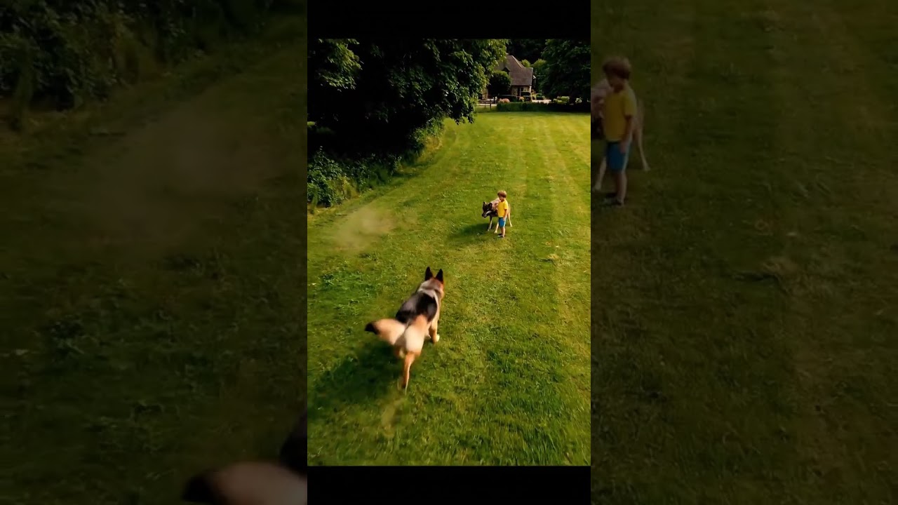 German Shepherd vs WOLF - Epic Standoff!