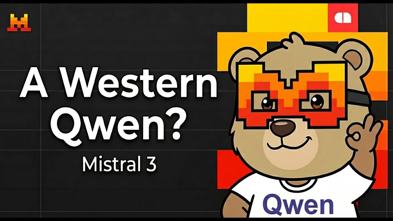 Mistral 3 -- A Western Qwen?