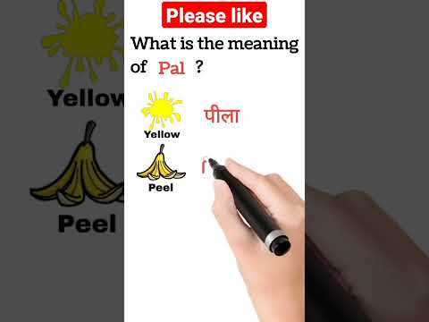What is the meaning of pal? #english #shorts #viral