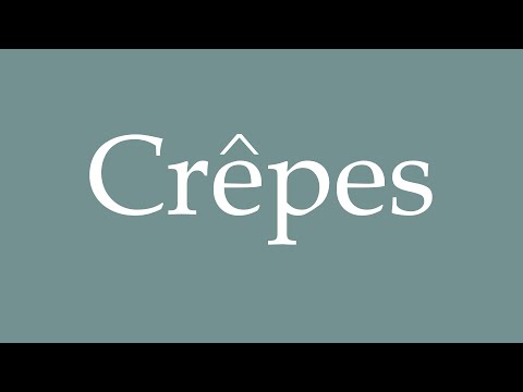 How to pronounce ''Crêpes'' correctly in French