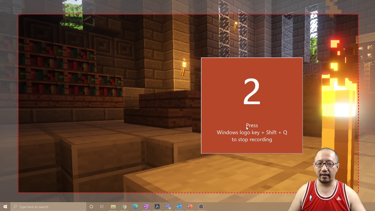 Screencasting using Microsoft Powerpoint