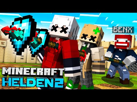 ENDLICH KAMPF gegen YAMI & PLATIN in Minecraft Helden 2