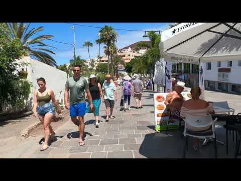 Walk to Los Cristianos beach from Sol Arona Hotel Tenerife