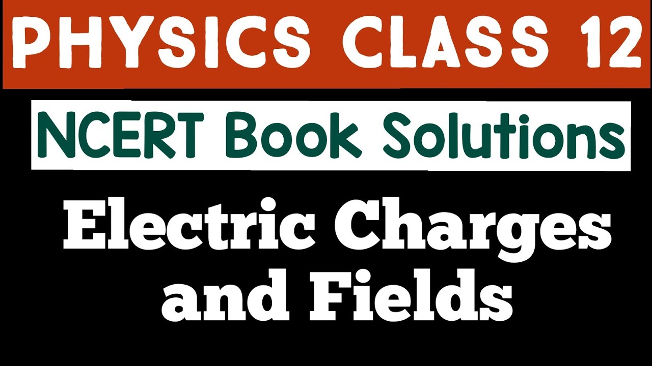 Physics Class 12 | Solutions NCERT Chapter 1 | JP Sir