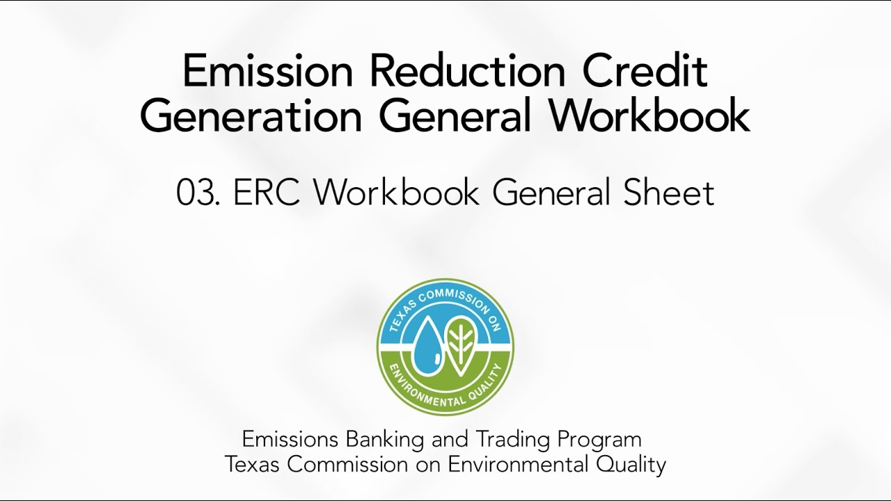 03 – ERC Workbook General Sheet