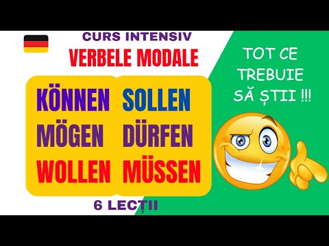 CURS  COMPLET 6 ZILE ! Toate verbele modale! Tot ce TREBUIE să știi!