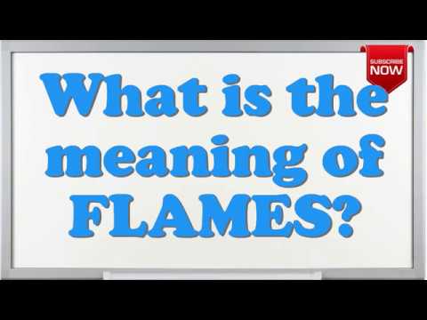 What is the full form of FLAMES?