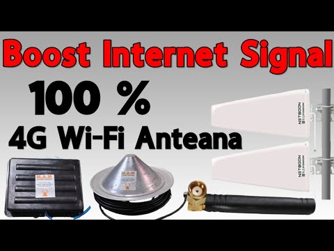 Best Way to Boost 4G WiFi Internet Signal with Antenna | Step-by-Step Guide ๐ถ๐