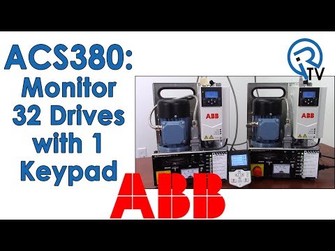 ACS380: Monitor 32 Drives with 1 Keypad