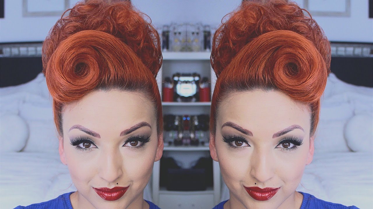 PERFECT PINUP HAIR TUTORIAL