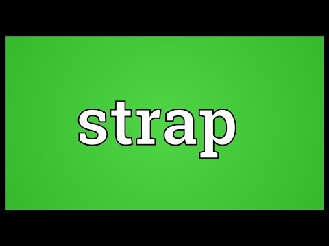Strap Meaning