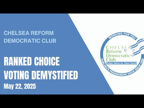 CRDC MAY 2025 - Ranked Choice Voting Zoom Workshop
