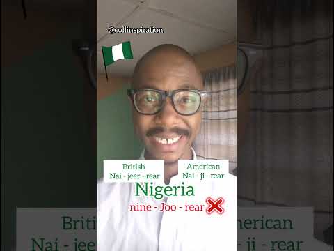 How to pronounce Nigeria