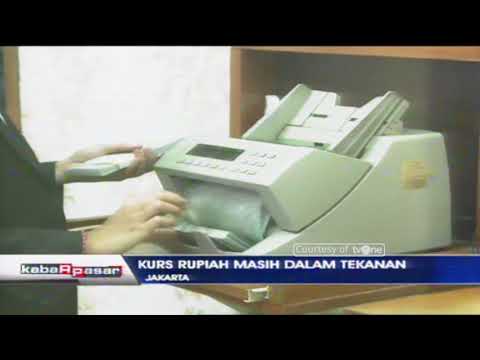 Kurs Rupiah Masih dalam Tekanan