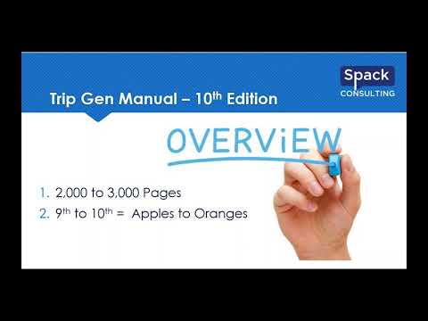 Traffic Corner Webinar | ITE Trip Generation Manual: 10th Edition Review