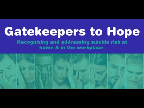 Gatekeepers to Hope Webinar