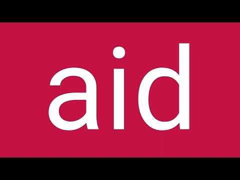 Aid Definition & Meaning